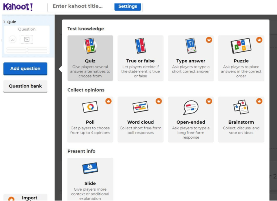 How To Make A Kahoot Quiz Game And Creative Customizations